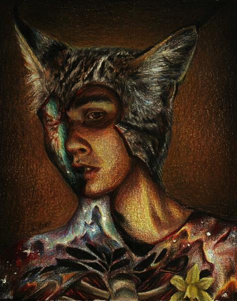 Portrait of a Regular Human Being, 2018 - Vannie Gama - WikiArt.org
